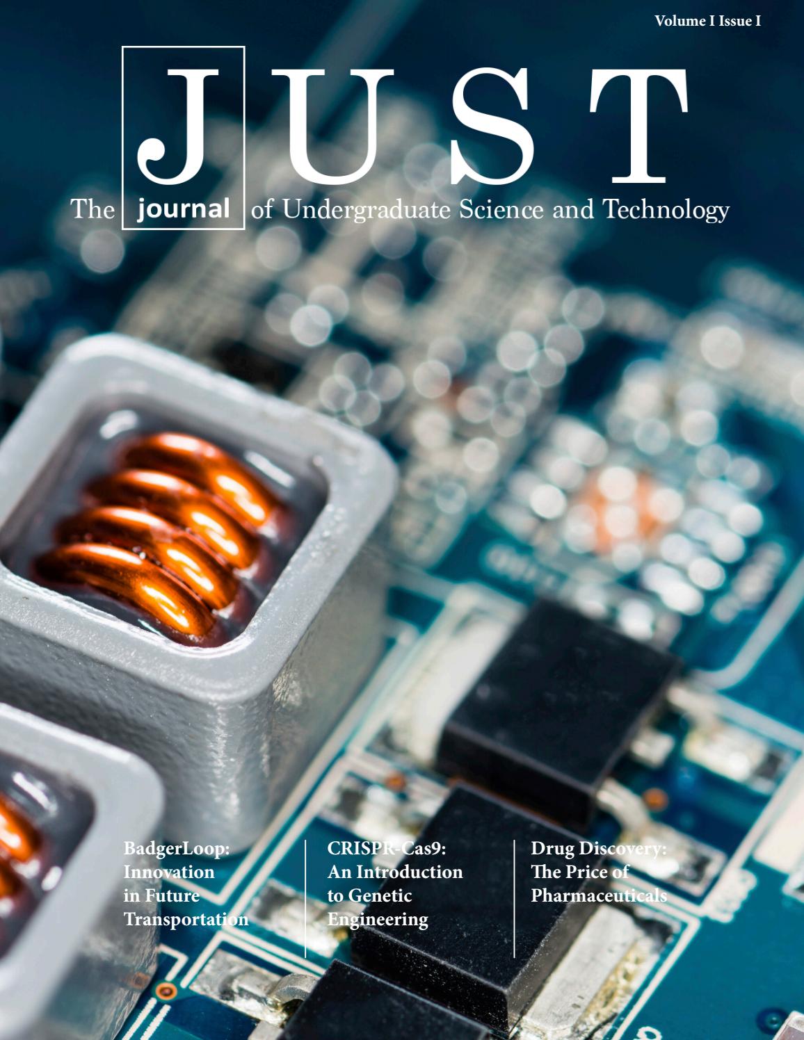 JUST Volume I, Issue I - Spring 2016 by JUST_Journal - Issuu