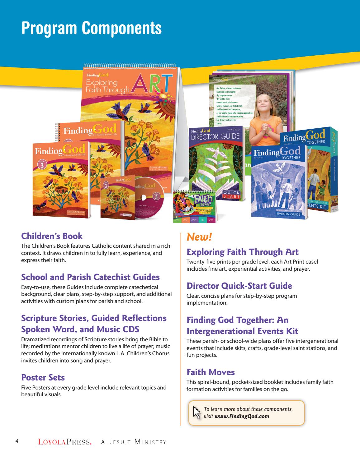 Finding God Overview | Grades 1-8 by Loyola Press - Issuu
