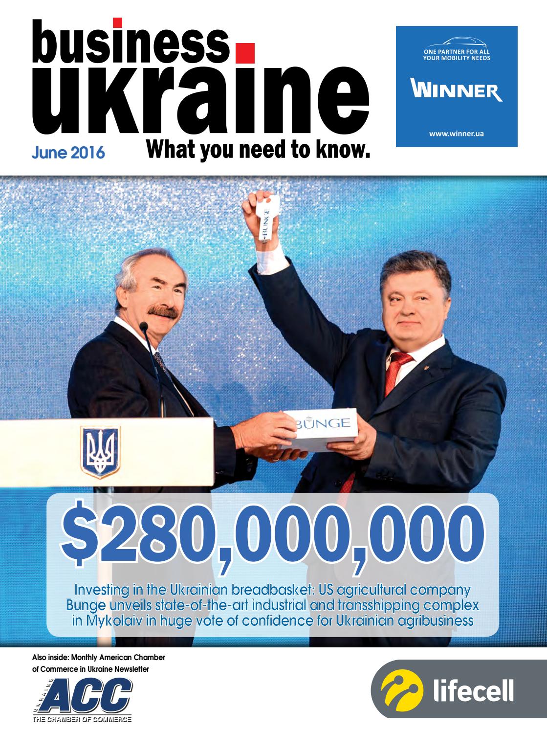 Business Ukraine June 2016 by Business Ukraine magazine - Issuu