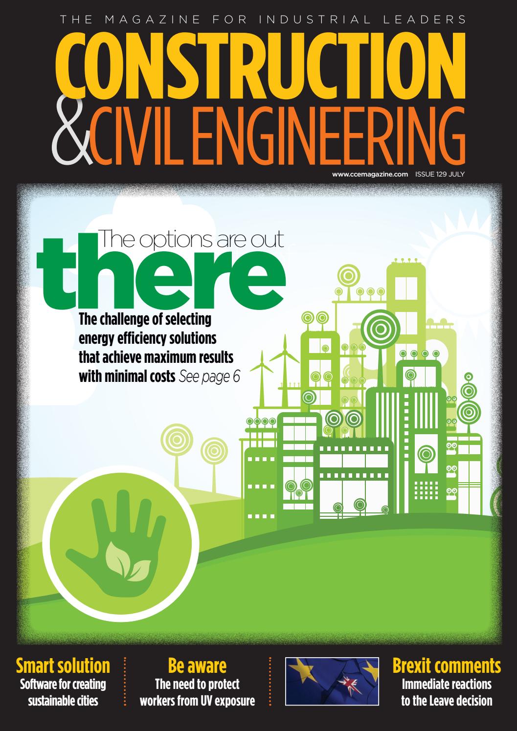 Construction & Civil Engineering Issue 129 July 2016 by Finelight Media ...