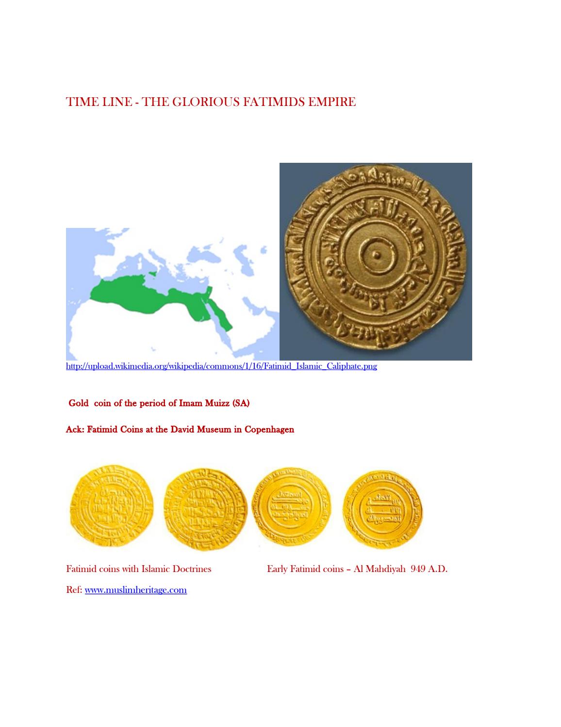 Glorious Fatimid Empire by Hikmaah - Issuu