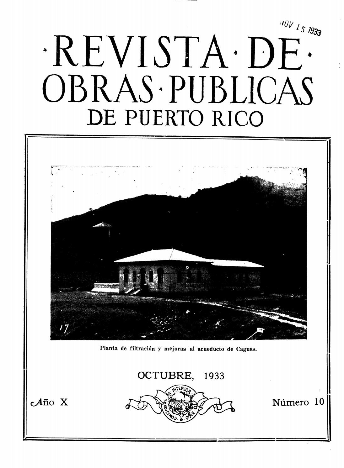Revista de Obras Públicas de Puerto Rico by La Colección Puertorriqueña ...