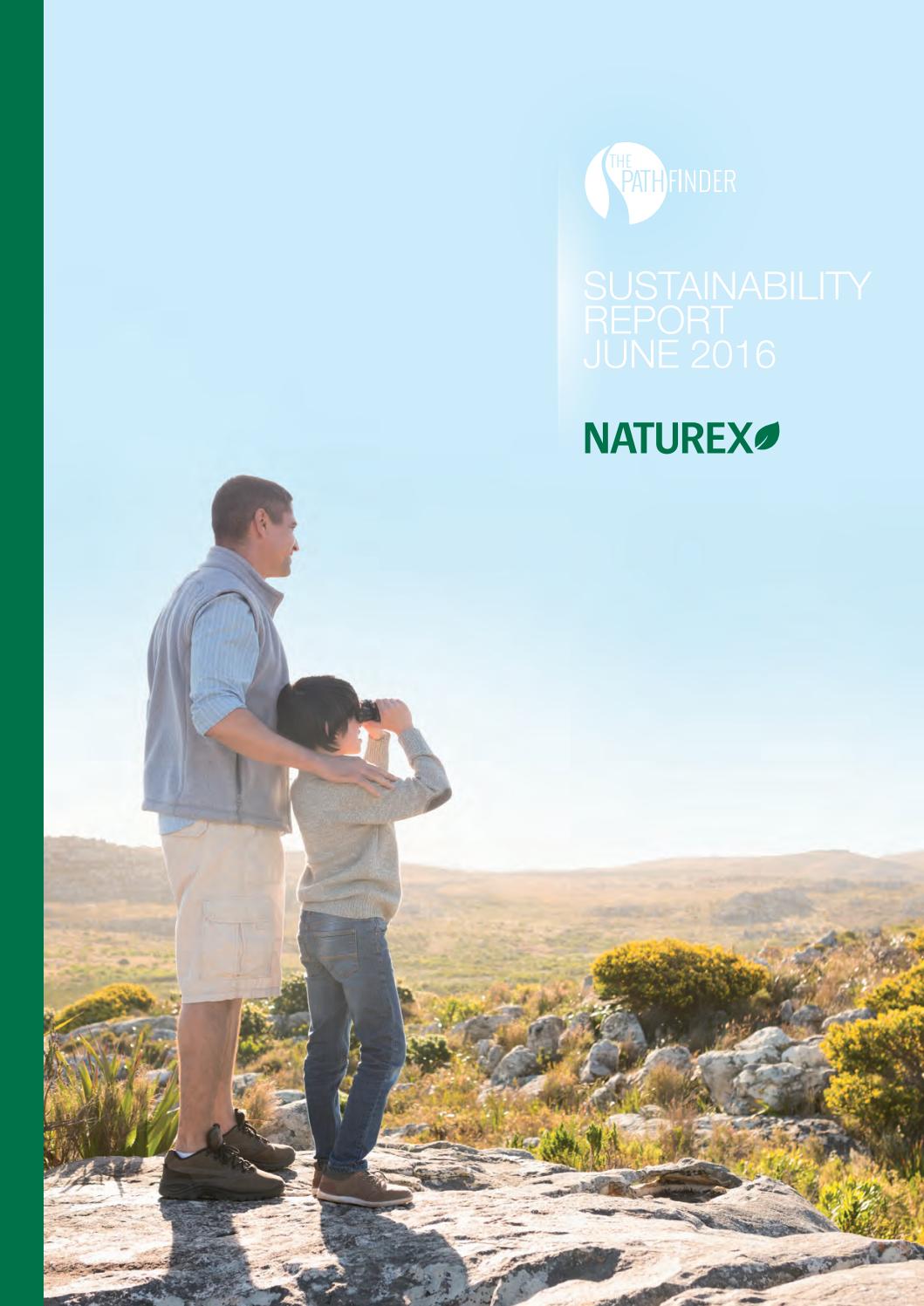 Sustainability report - June 2016 - Naturex by Givaudan Taste ...