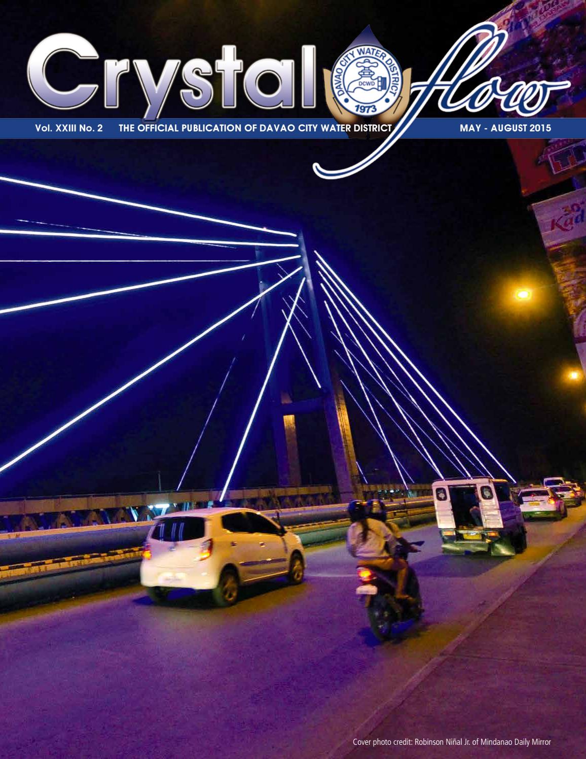 Crystal Flow 2015 May-August by Davao City Water District - Issuu