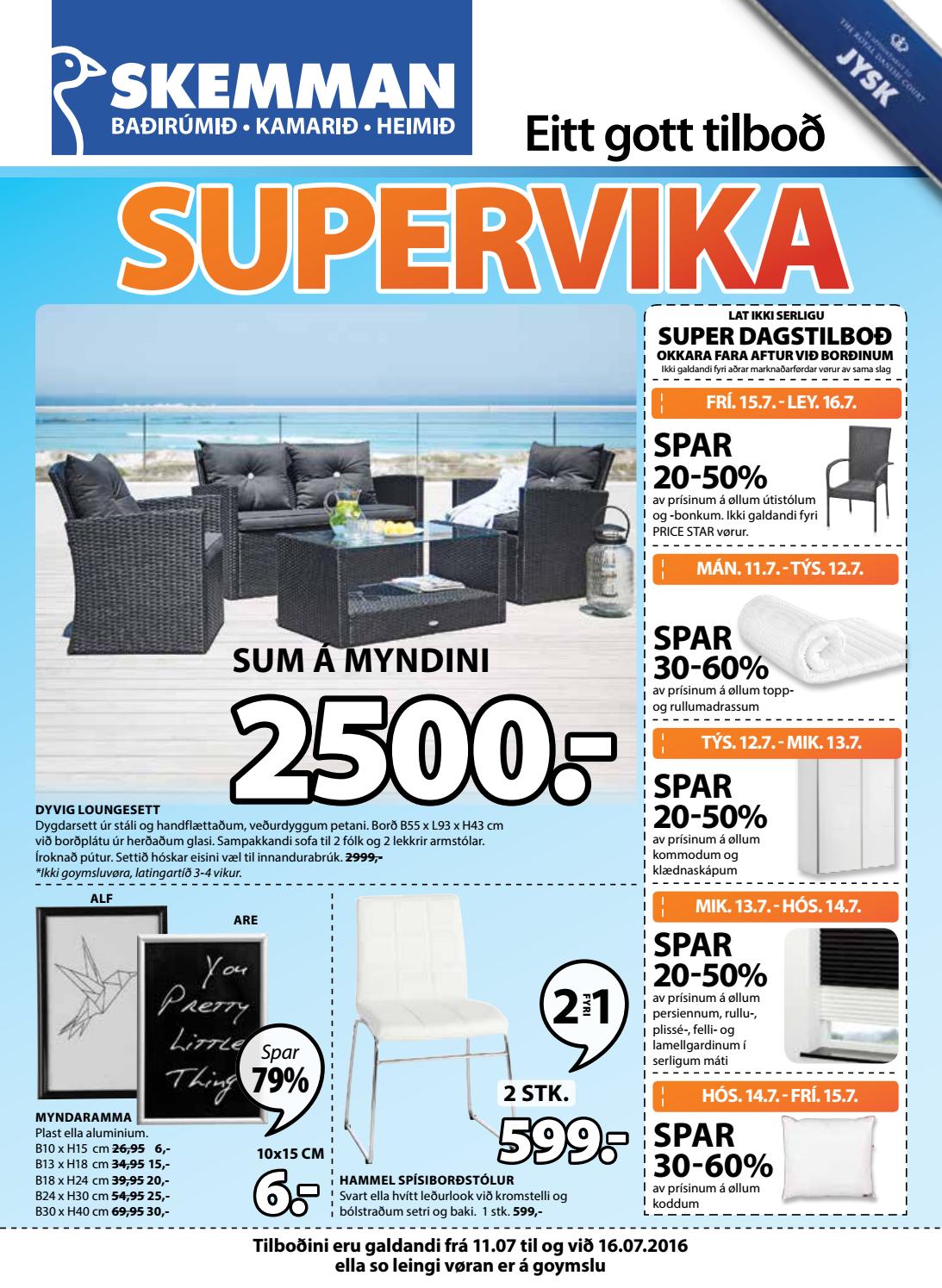 Skemmublaðið Juli 02 by JYSK - Issuu