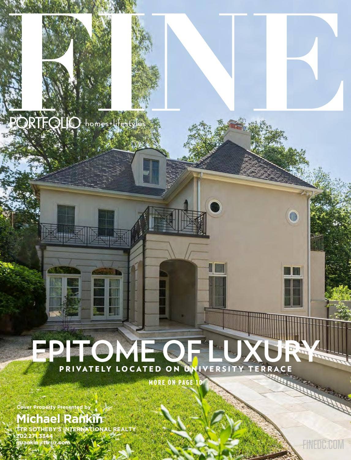 FINE Portfolio: Washington, DC Metro Area, 7/16 by FINEdc - Issuu