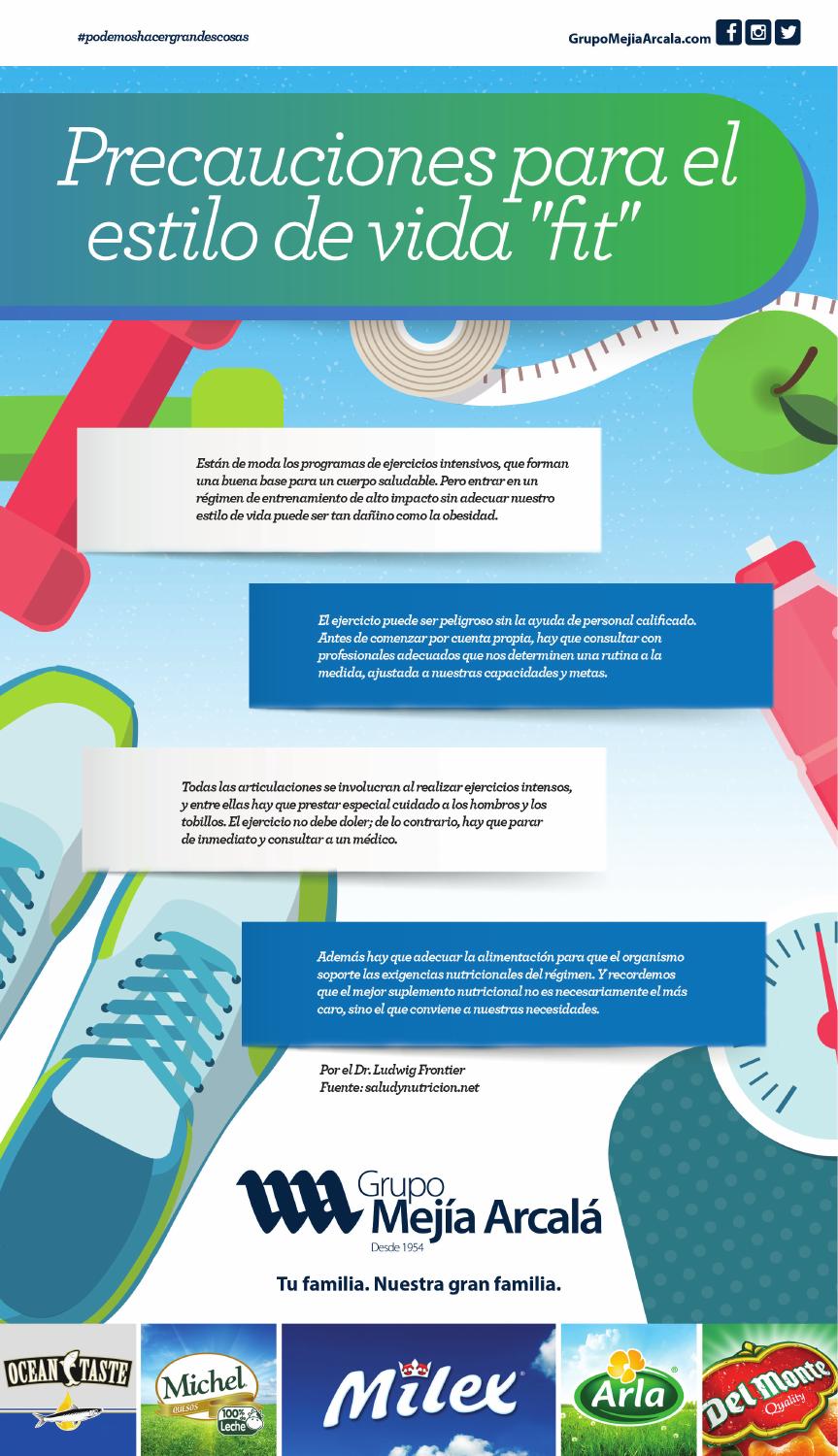 Precauciones para el estilo de vida "fit" by Mejía Arcalá - Issuu