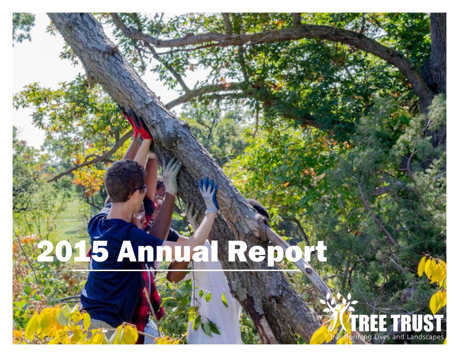 2015 Annual Report by Tree Trust - Issuu