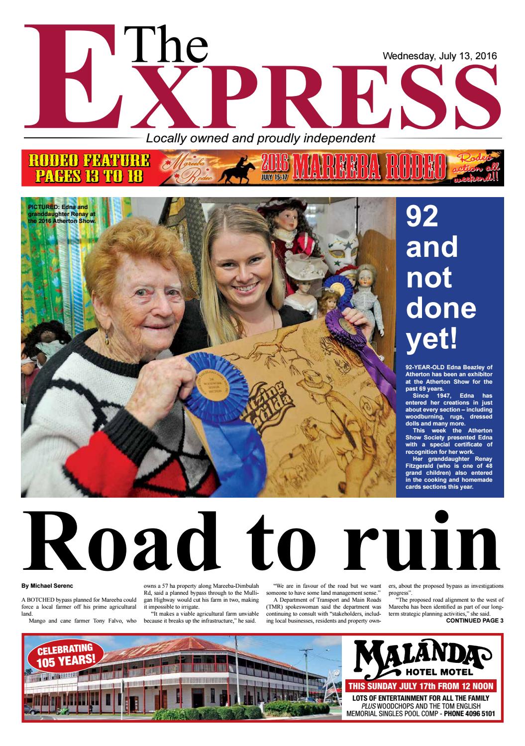 The Express Newspaper 13th July 2016 by Carlo Portella - Issuu