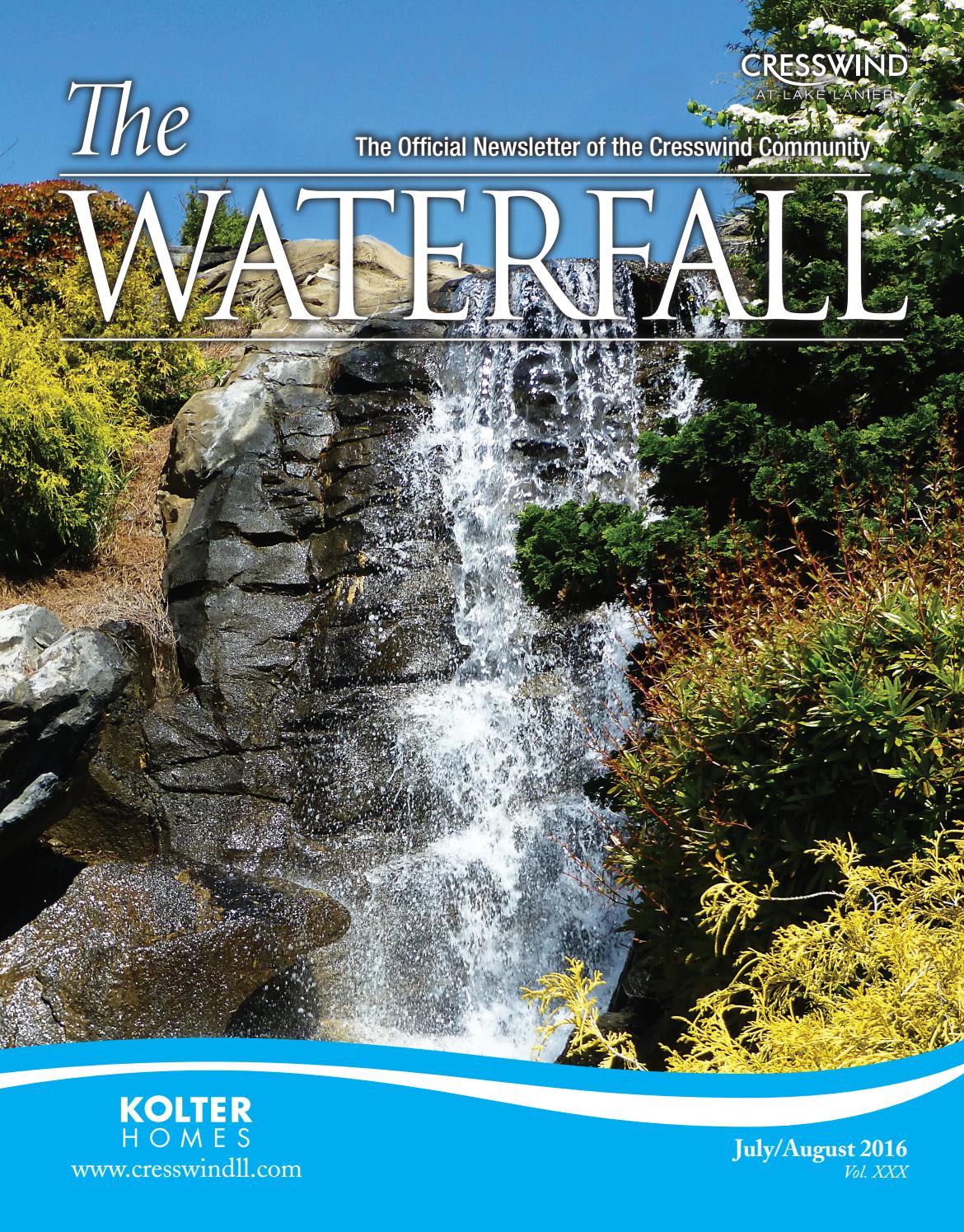 Cresswind Waterfall July/August 2016 by The Times - Issuu