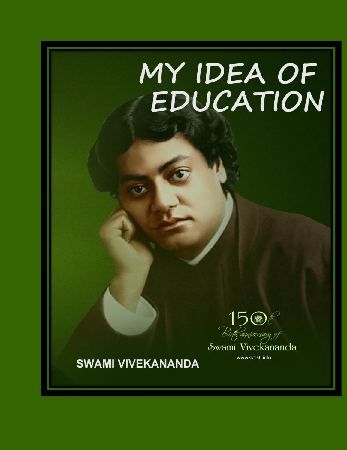 My idea of education by Sukanta Sarkar - Issuu