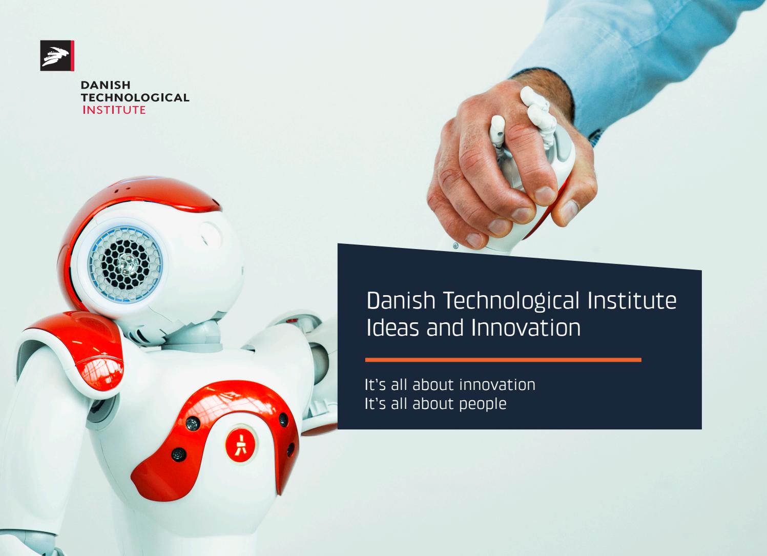 Danish Technological Institute, Centre for Ideas and Innovation by ...