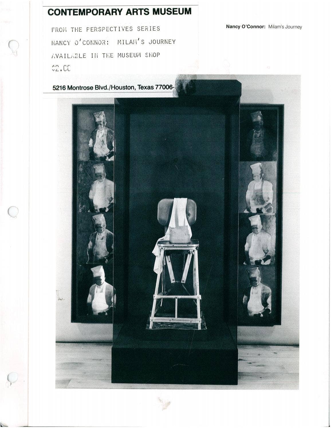 Nancy O'Connor: Milam's Journey by Contemporary Arts Museum Houston - Issuu