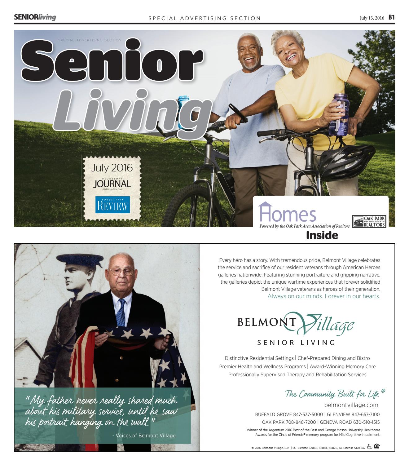 Senior Living July 2016 by Wednesday Journal - Issuu