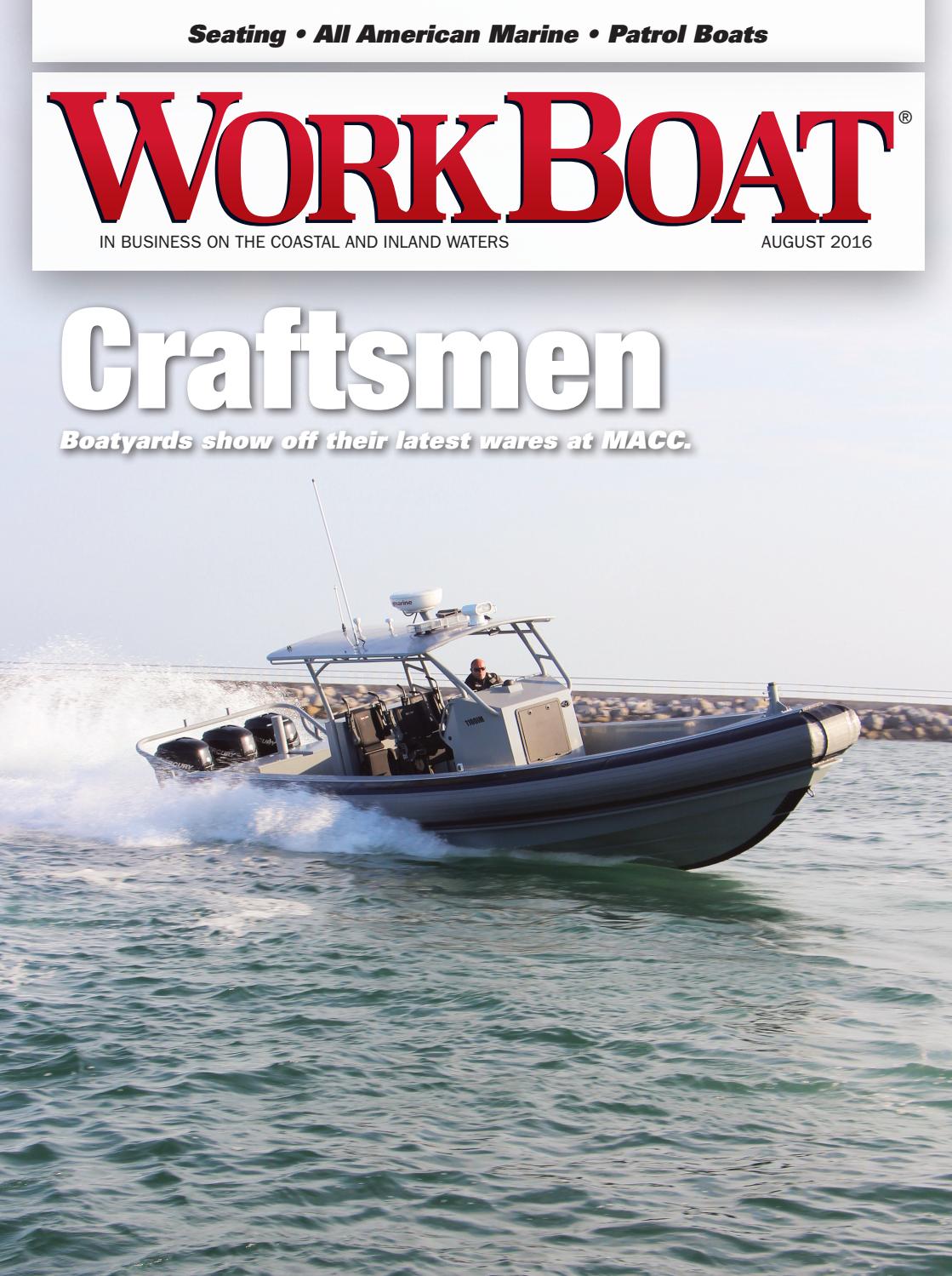 WorkBoat August 2016 by WorkBoat - Issuu
