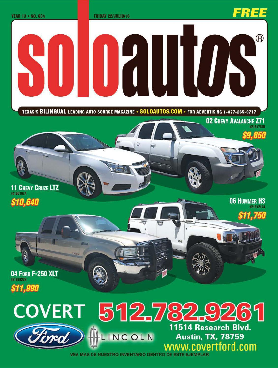 Solo Autos: Austin by Soloautos - Issuu