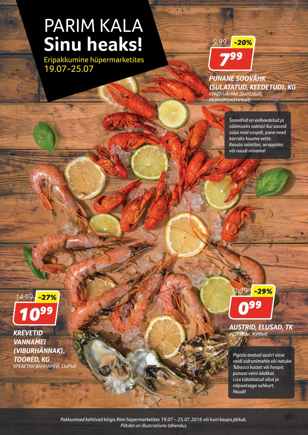 Parim kala sinu heaks! (19.07-25.07) by Rimi - Issuu