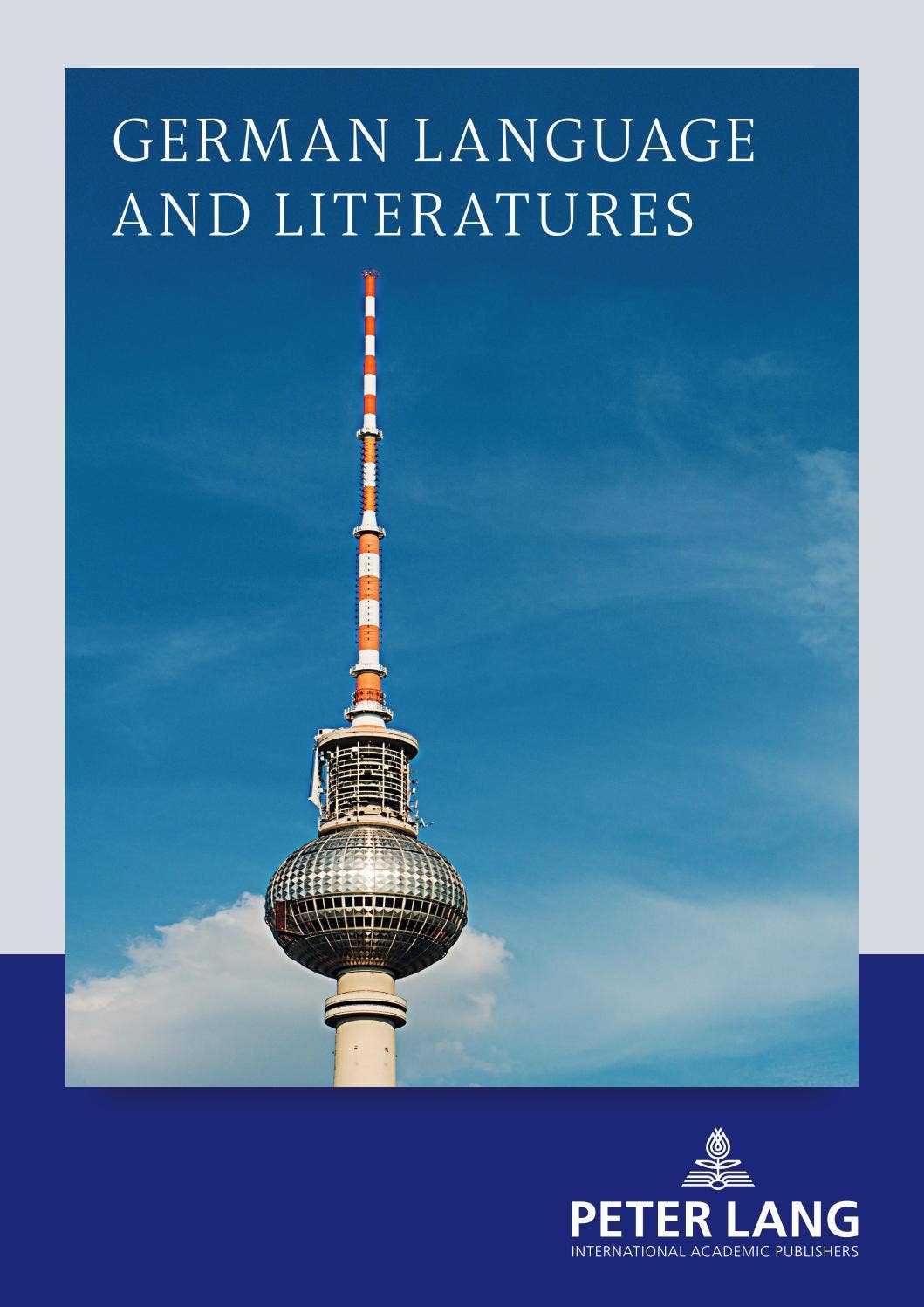 German Language and Literatures Catalogue 2016 by Peter Lang Publishing ...