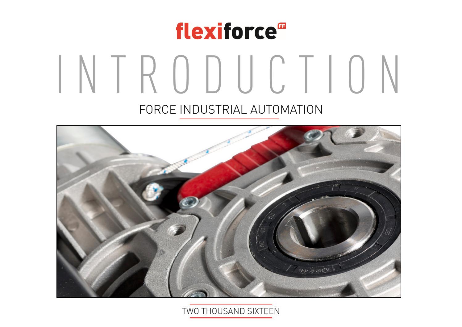 FlexiForce FORCE industrial automation 2016 by FlexiForce - Issuu