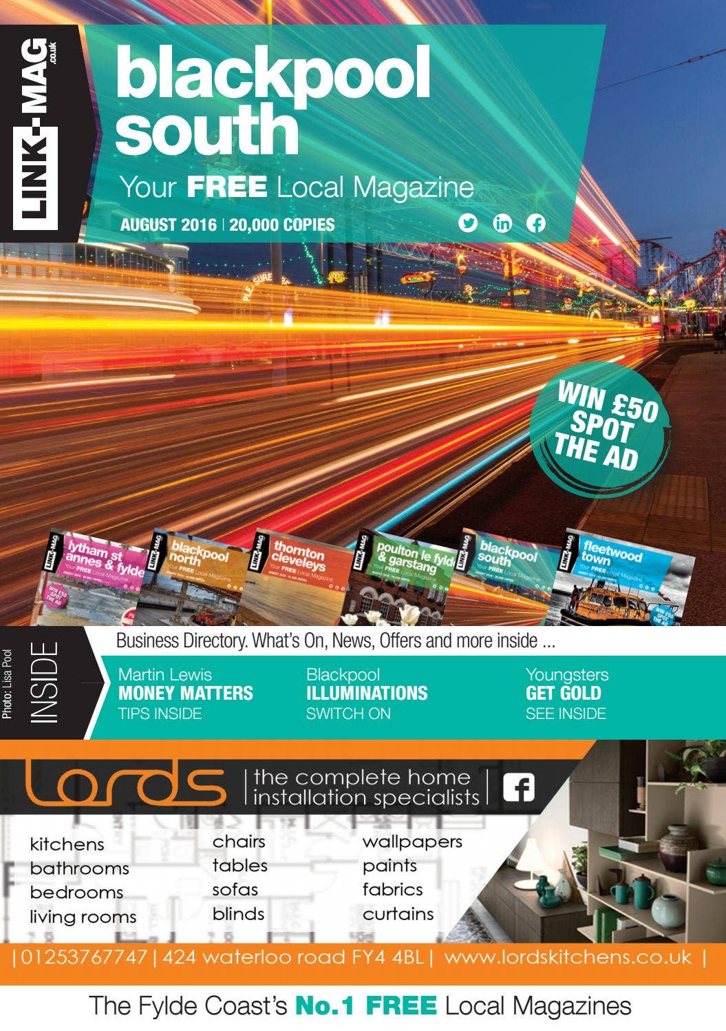 Blackpool south magazine august magazine 2016 by LINK-MAG - Issuu