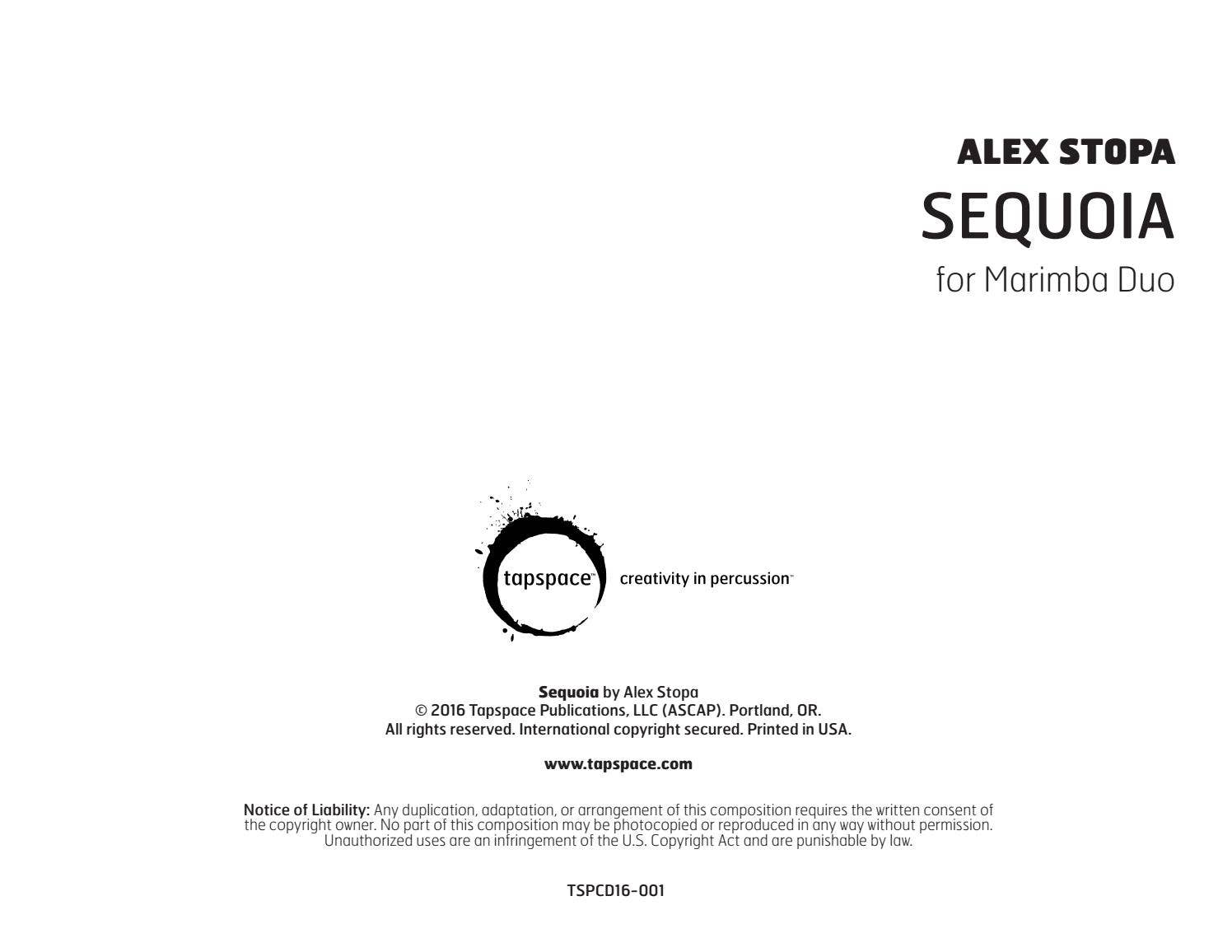 Sequoia sample by Tapspace - Issuu