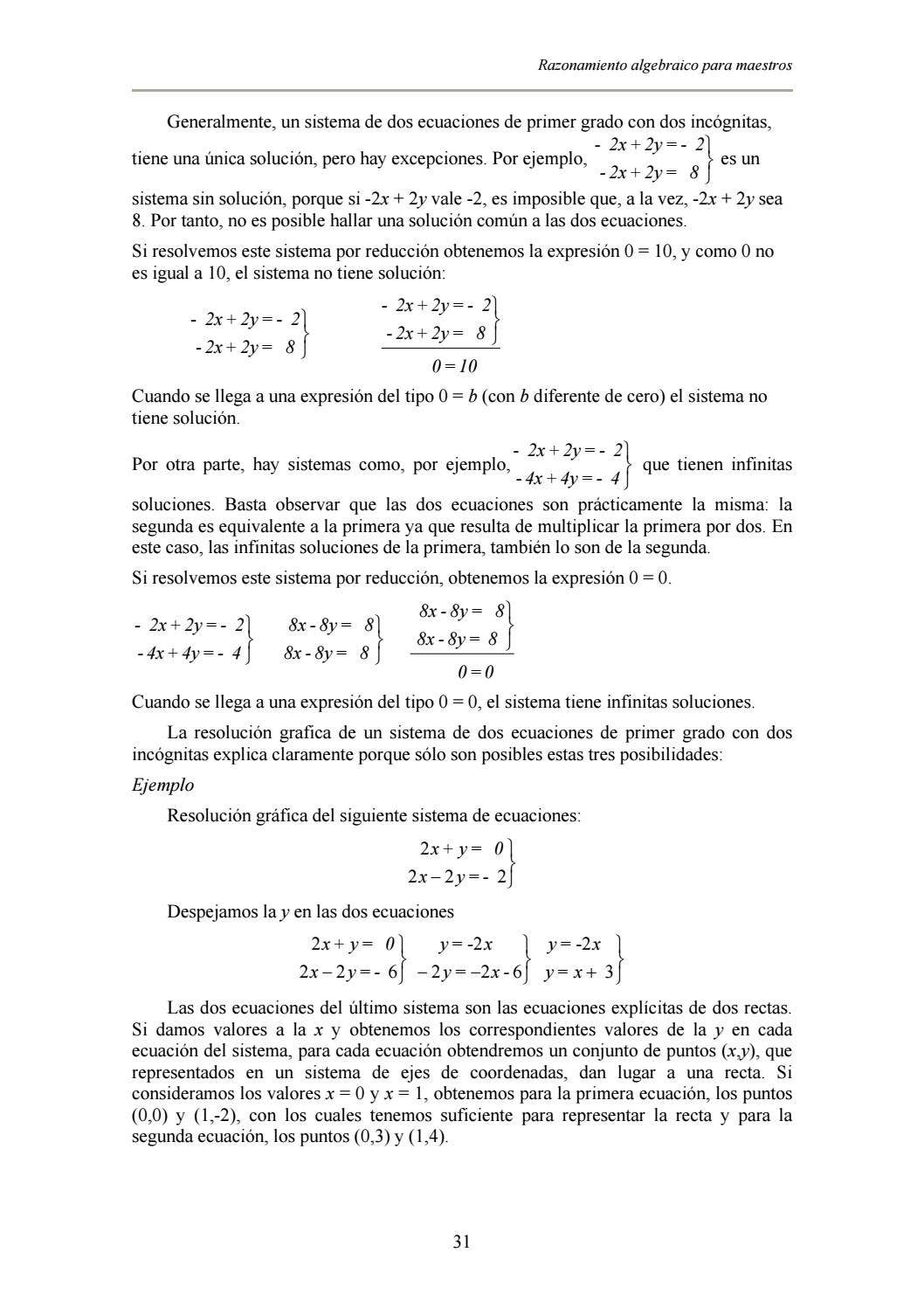 Razonamiento Álgebraico (Godino) by Nicolas Mejia - Issuu