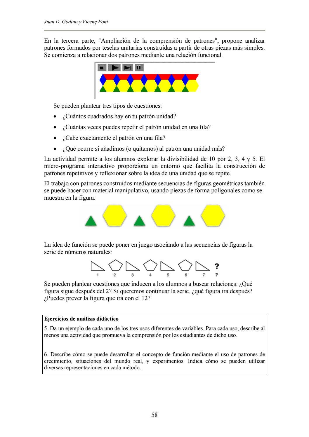 Razonamiento Álgebraico (Godino) by Nicolas Mejia - Issuu