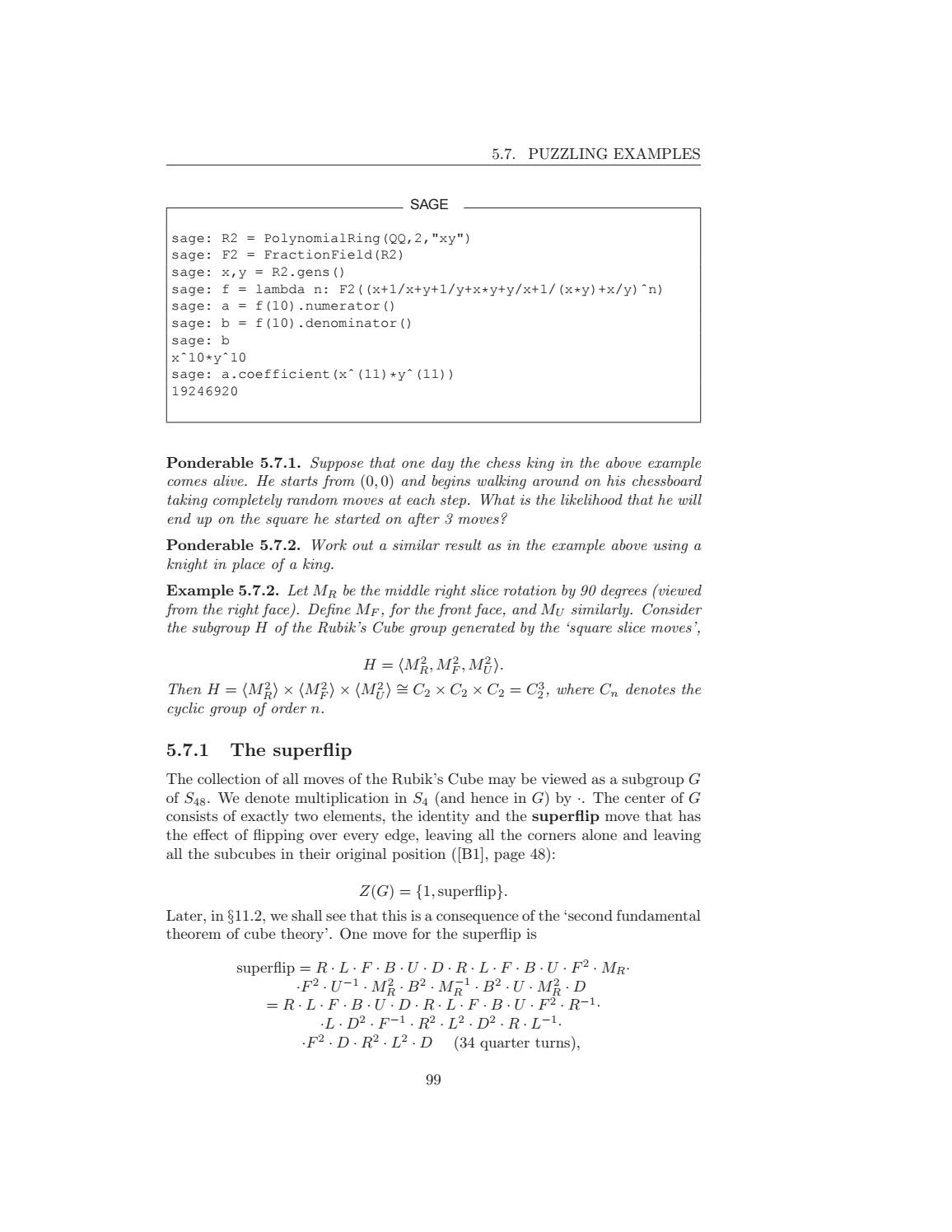Adventures in Group Theory: Rubik’s Cube, Merlin’s Machine, and Other ...