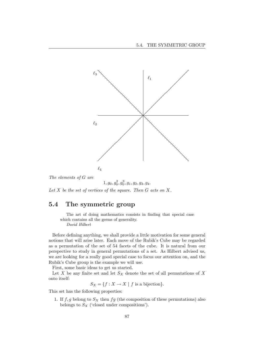 Adventures in Group Theory: Rubik’s Cube, Merlin’s Machine, and Other ...