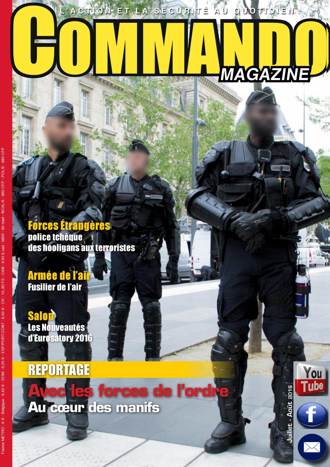 COMMANDO MAGAZINE JUILLET 2016 by KRAV MAG AJL - Issuu