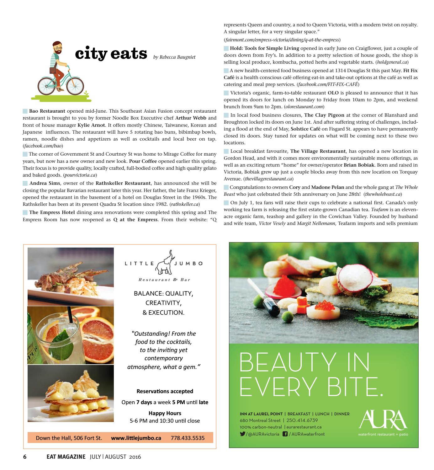 Eat magazine july | august 2016 by EAT Magazine - Issuu