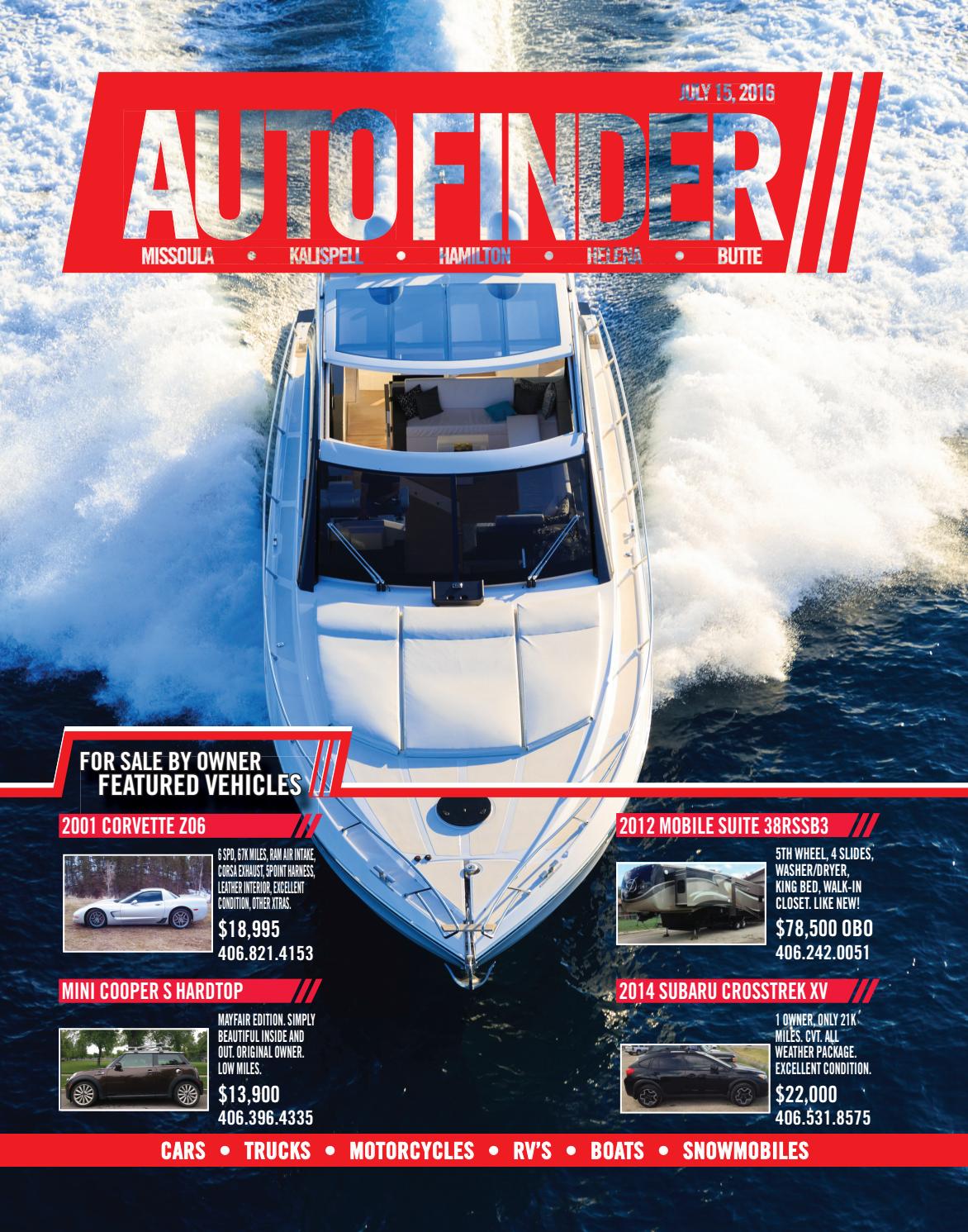 Autofinder, July 15, 2016 by Missoulian - Issuu