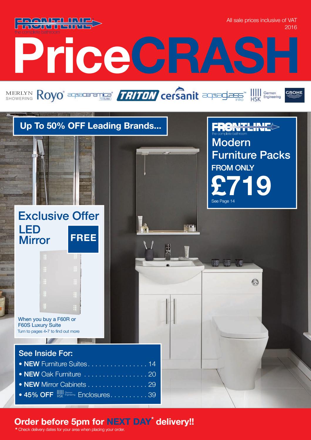 Frontline price crash apr 2016 by Rubberduck Bathrooms Ltd - Issuu
