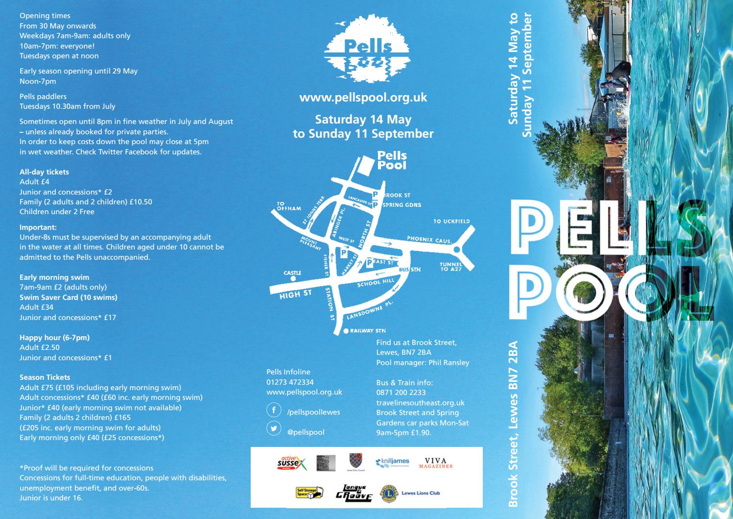 Pells Pool 2016 leaflet by DesignRaphael Ltd - Issuu