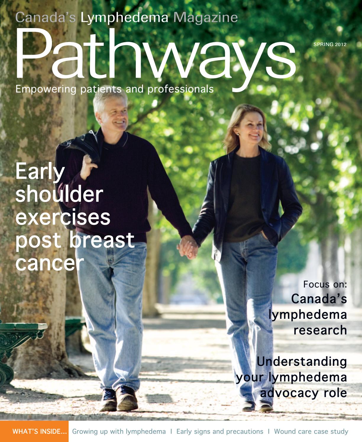 Pathways Spring 2012 (Volume 1, Issue 1) by Canadian Lymphedema Framework - Issuu