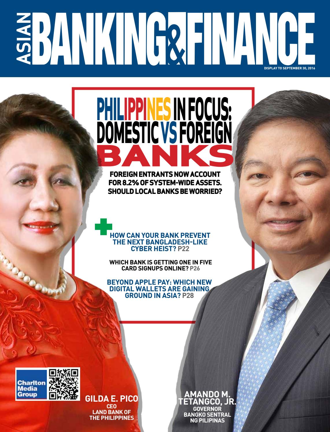 Asian Banking & Finance (July-Sept 2016) by Charlton Media Group - Issuu