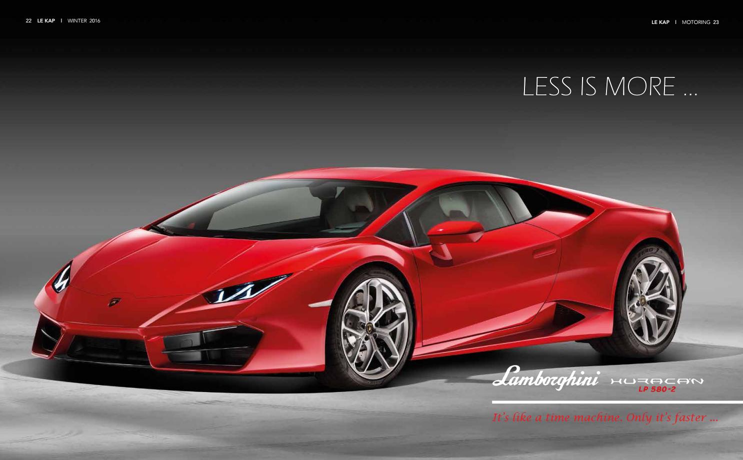 Lambo 580 2 by Richard Webb - Issuu