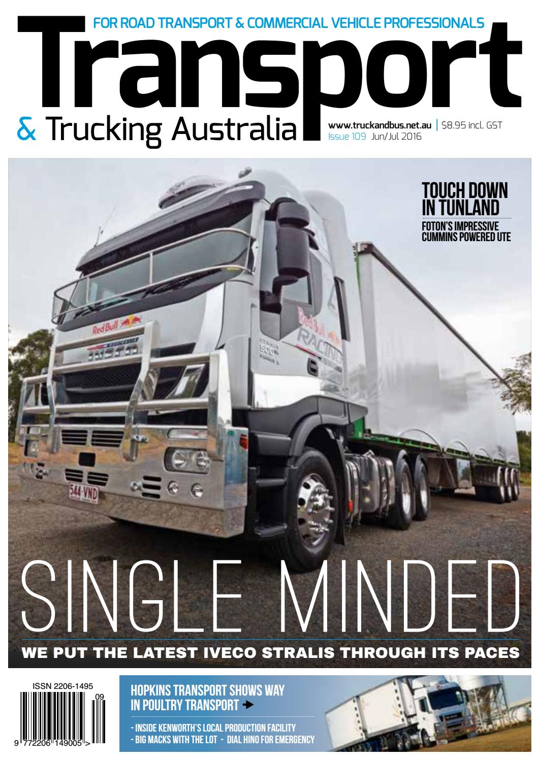 Transport & Trucking Australia issue 109 by Transport Publishing ...