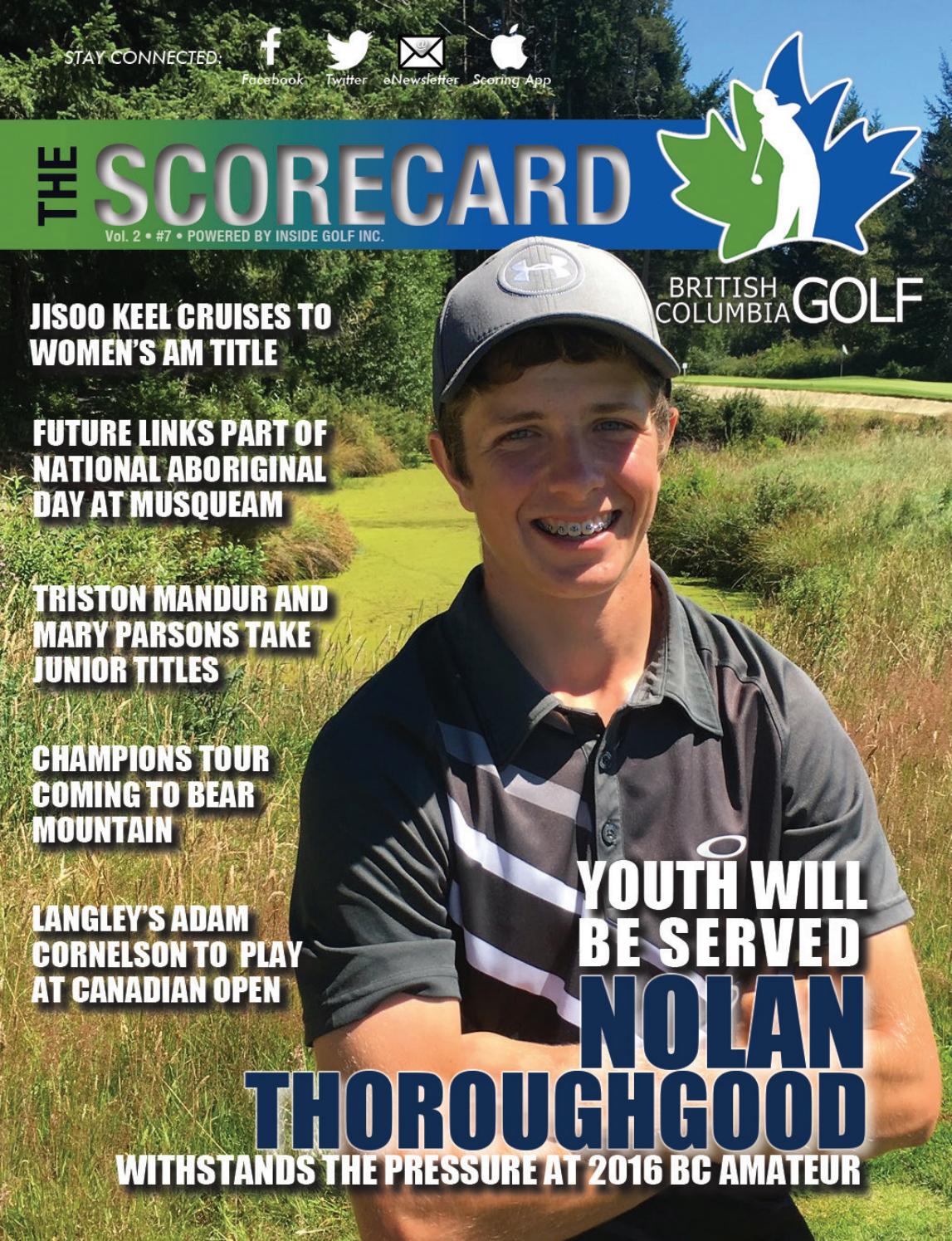 British Columbia Golf - The Scorecard Magazine Vol. 2 Issue 7 by Inside ...