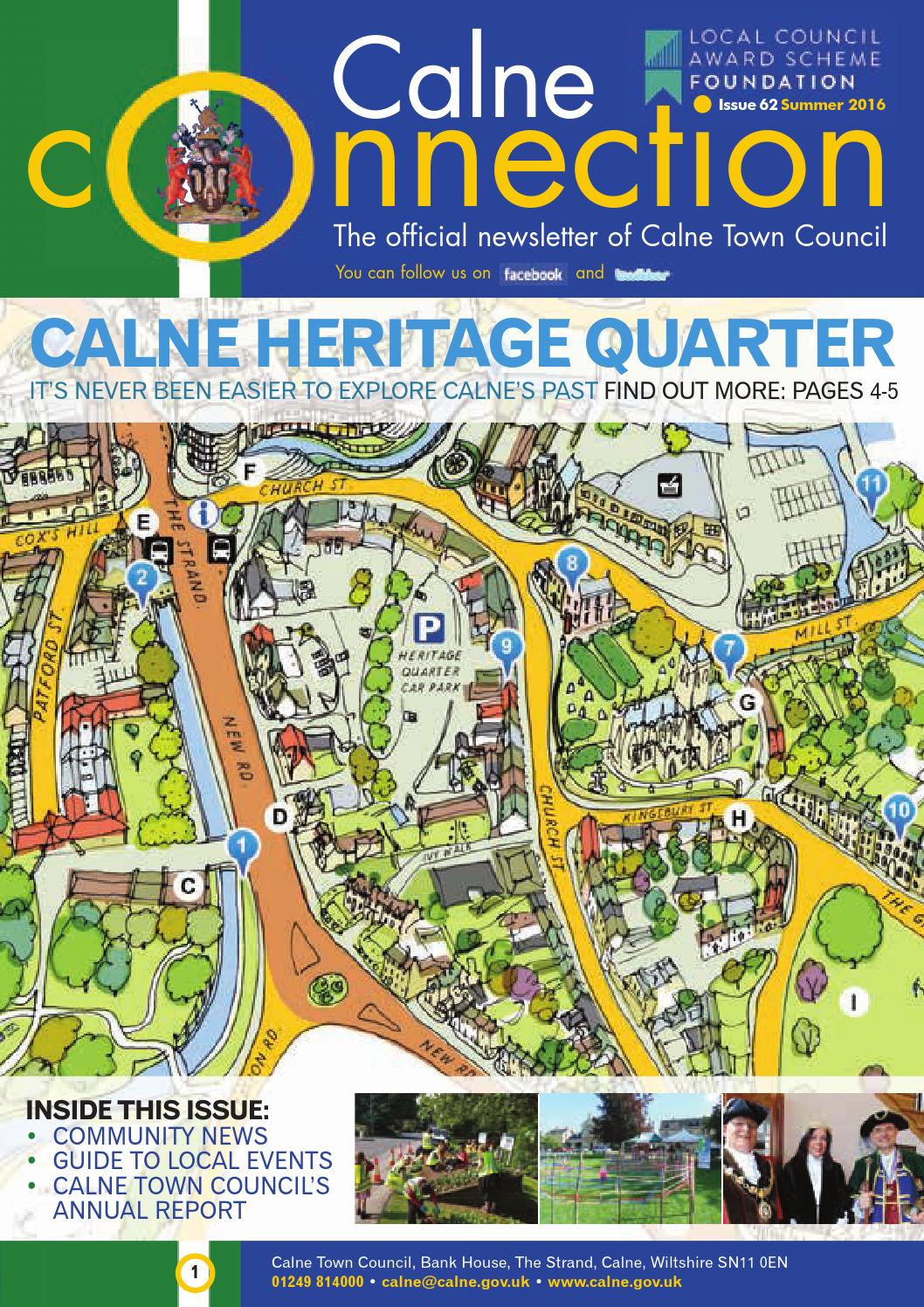 Calne Connection - Issue 62 Summer 2016 by Calne Town Council - Issuu
