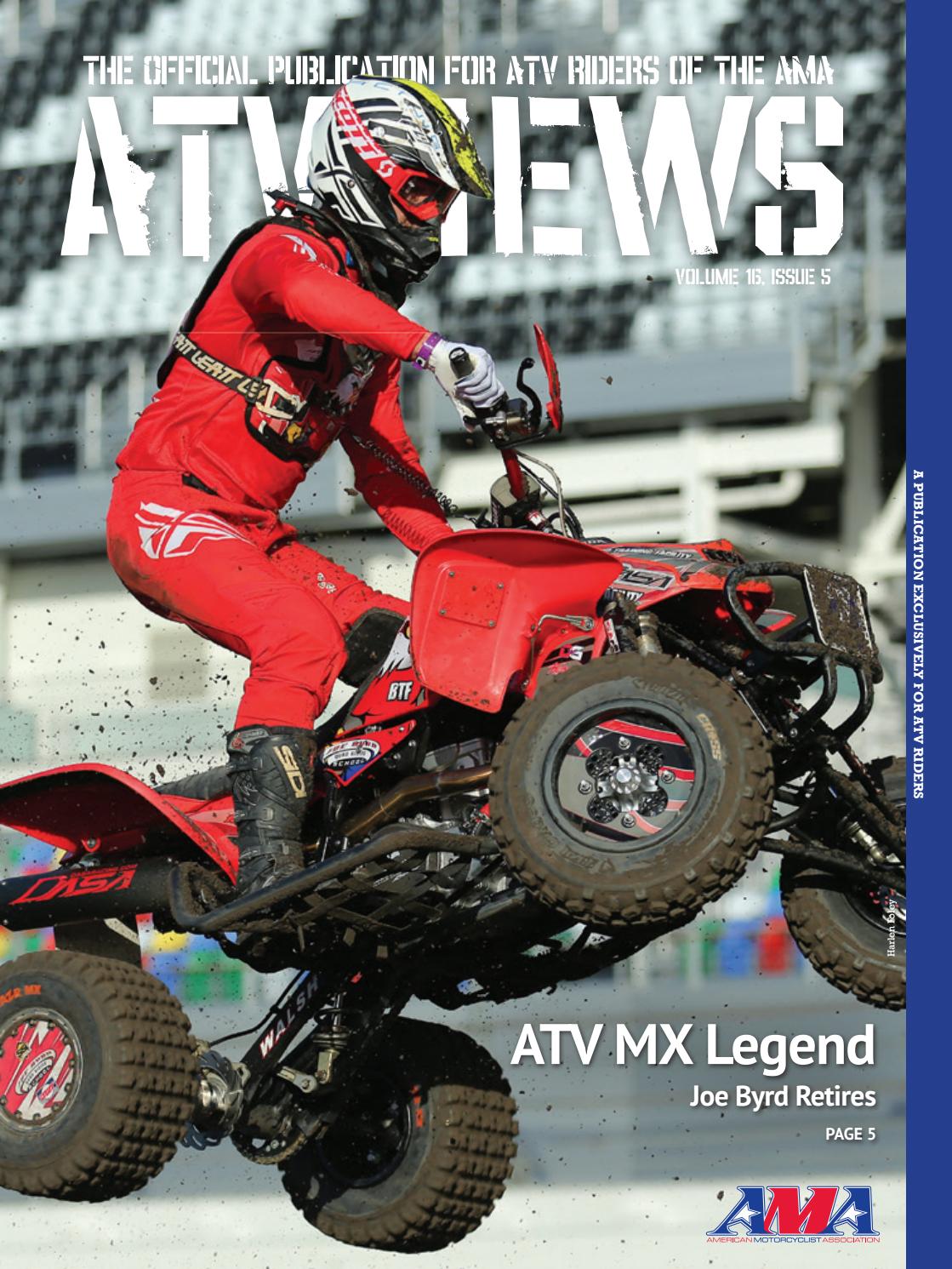 ATV News July/August 2016 by American Motorcyclist Association - Issuu