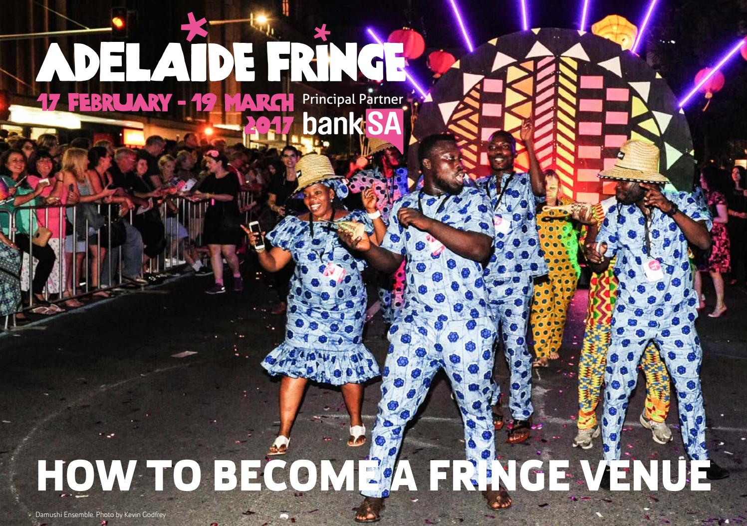 2017 Adelaide Fringe Venue Booklet by Adelaide Fringe - Issuu