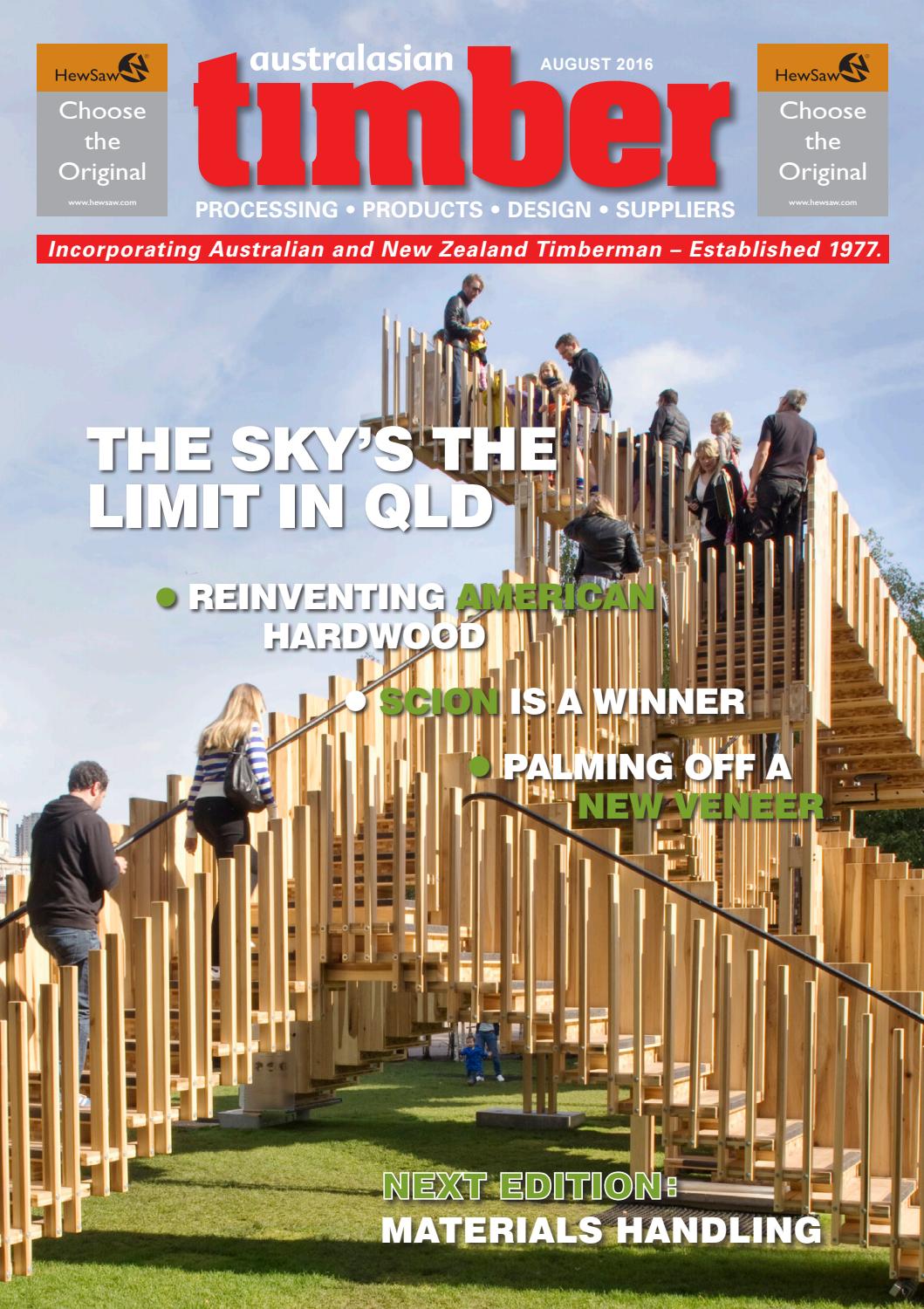 Australasian Timber - August 2016 by Provincial Press Group - Issuu