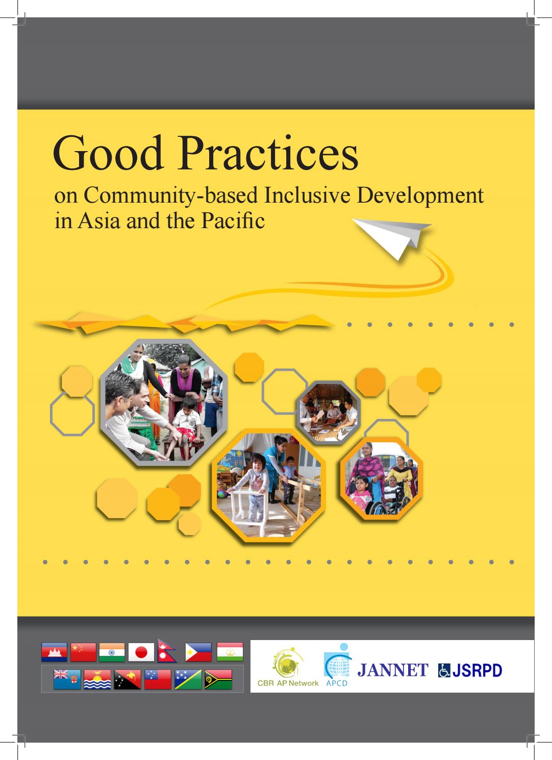 Good Practices on Community-based Inclusive Development in Asia and the ...
