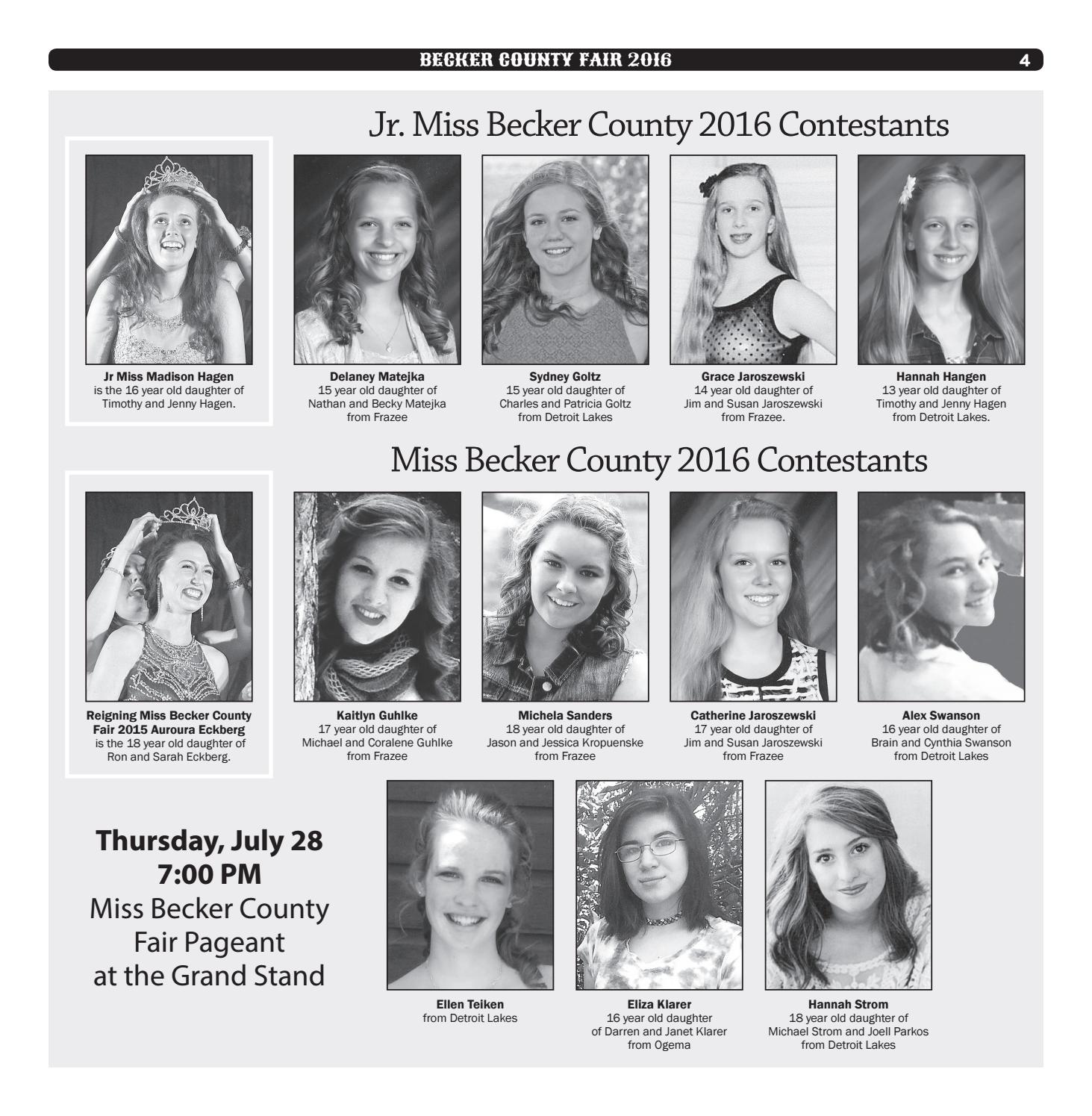 Becker County Fair by Detroit Lakes Newspapers - Issuu