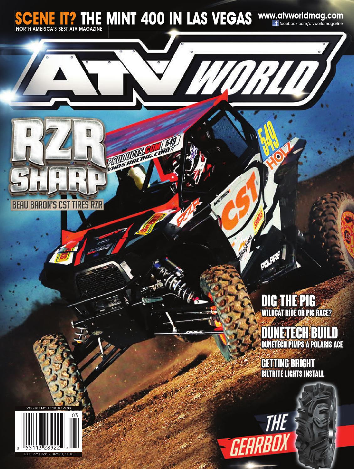 ATV World Magazine 13.1 by On Snow Magazine - ATV World Magazine - Issuu
