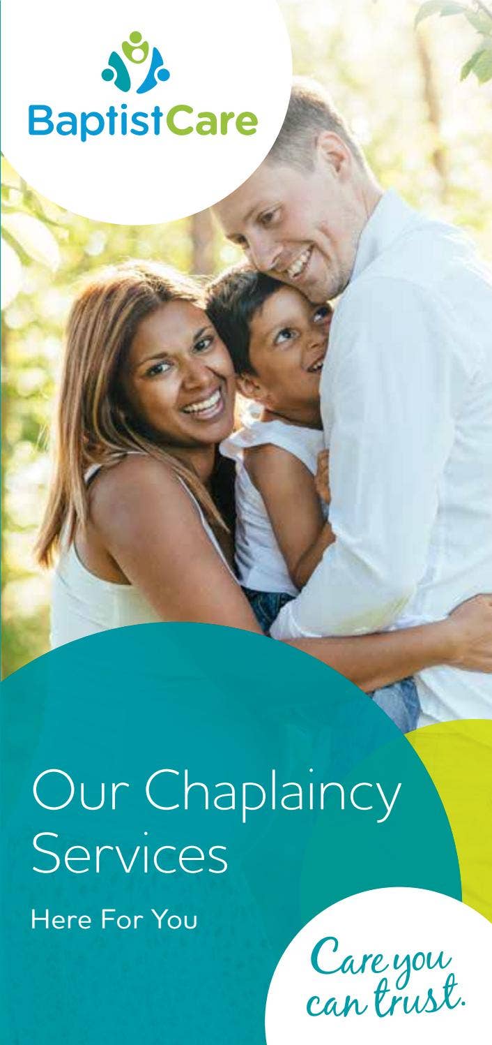 Our Chaplaincy Services by BaptistCare - Issuu