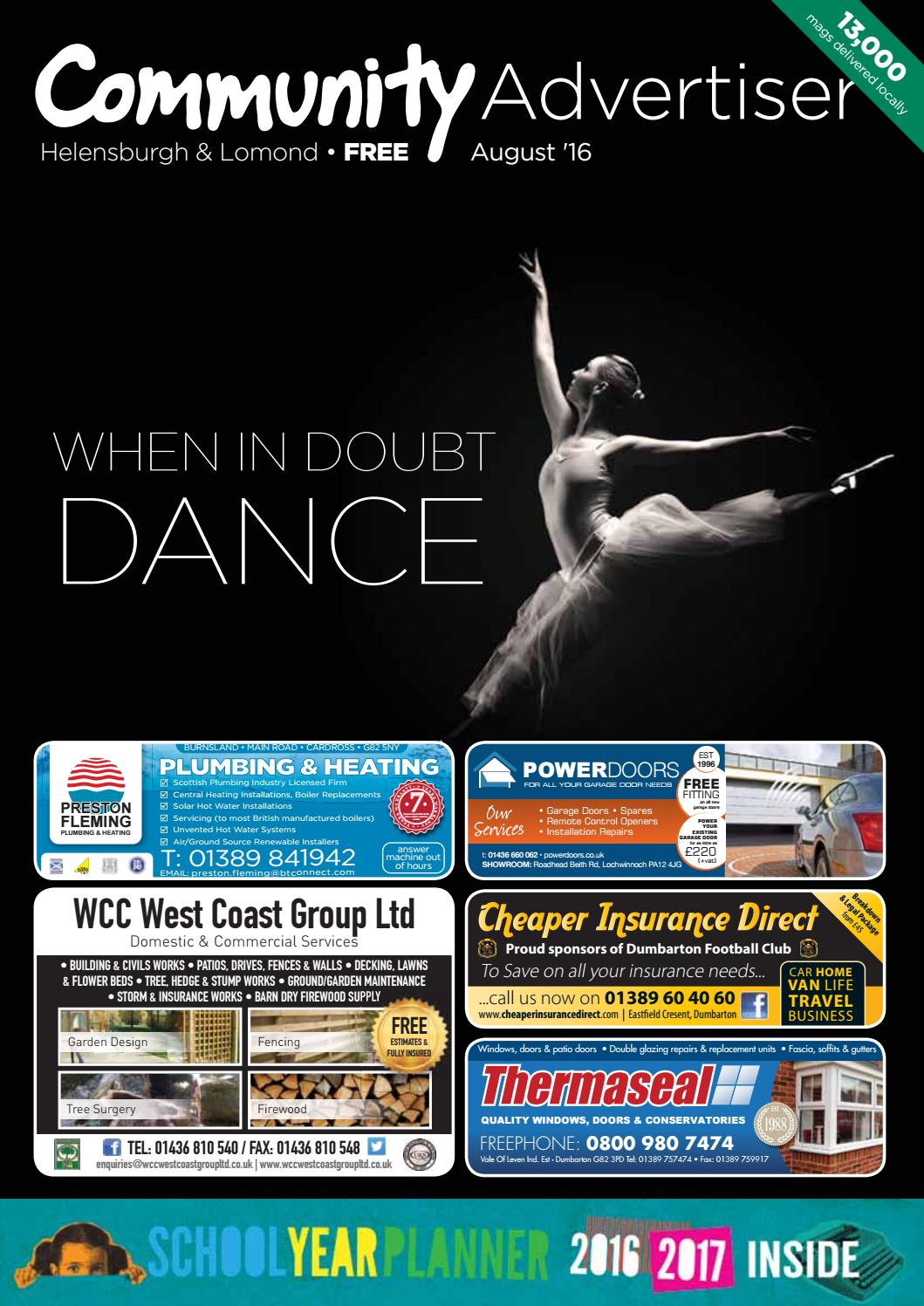 Helensburgh Community Magazine August 2016 by Community Advertiser ...