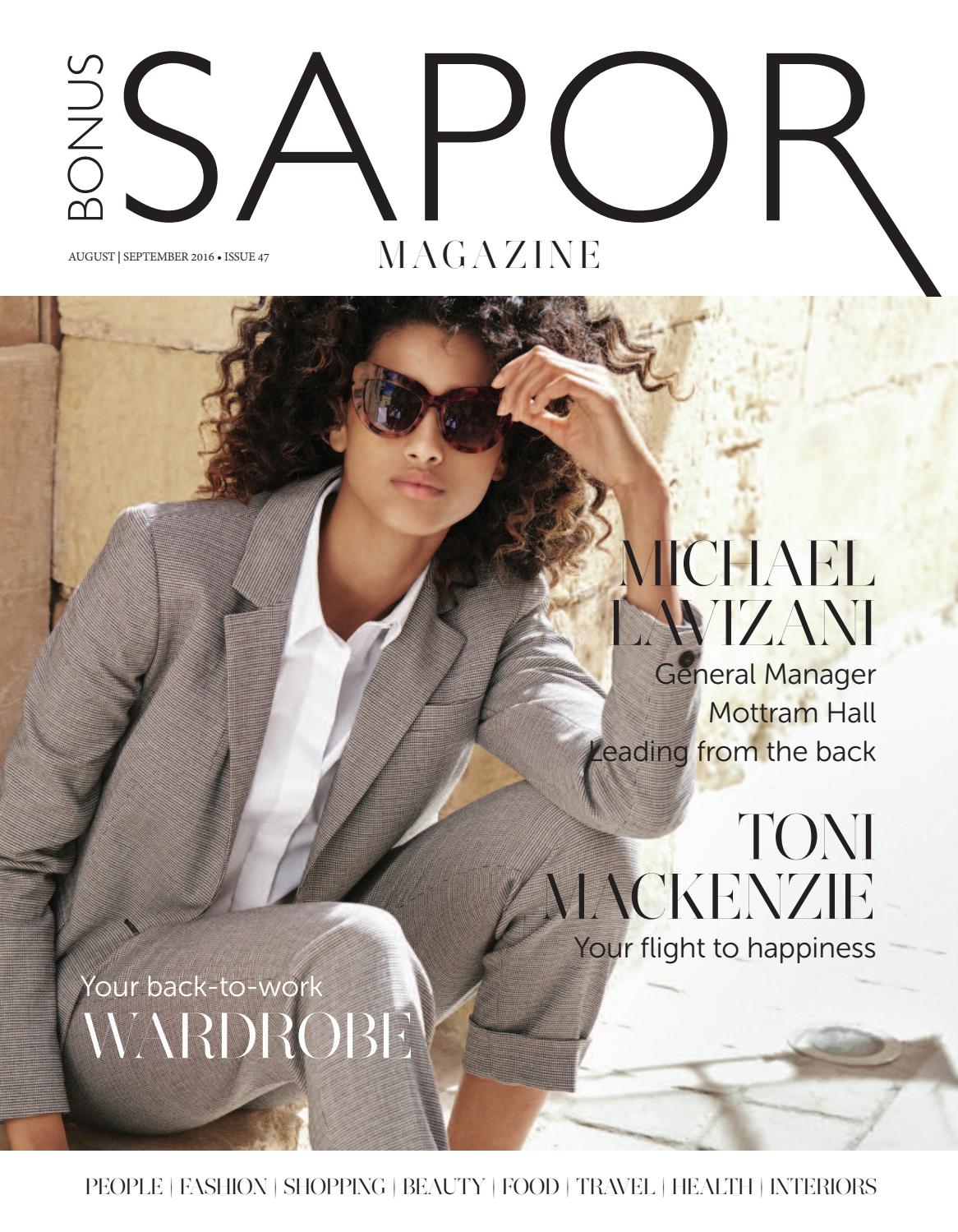 Bonus Sapor Magazine Aug | Sep 2016 by Glossy Magazine - Issuu