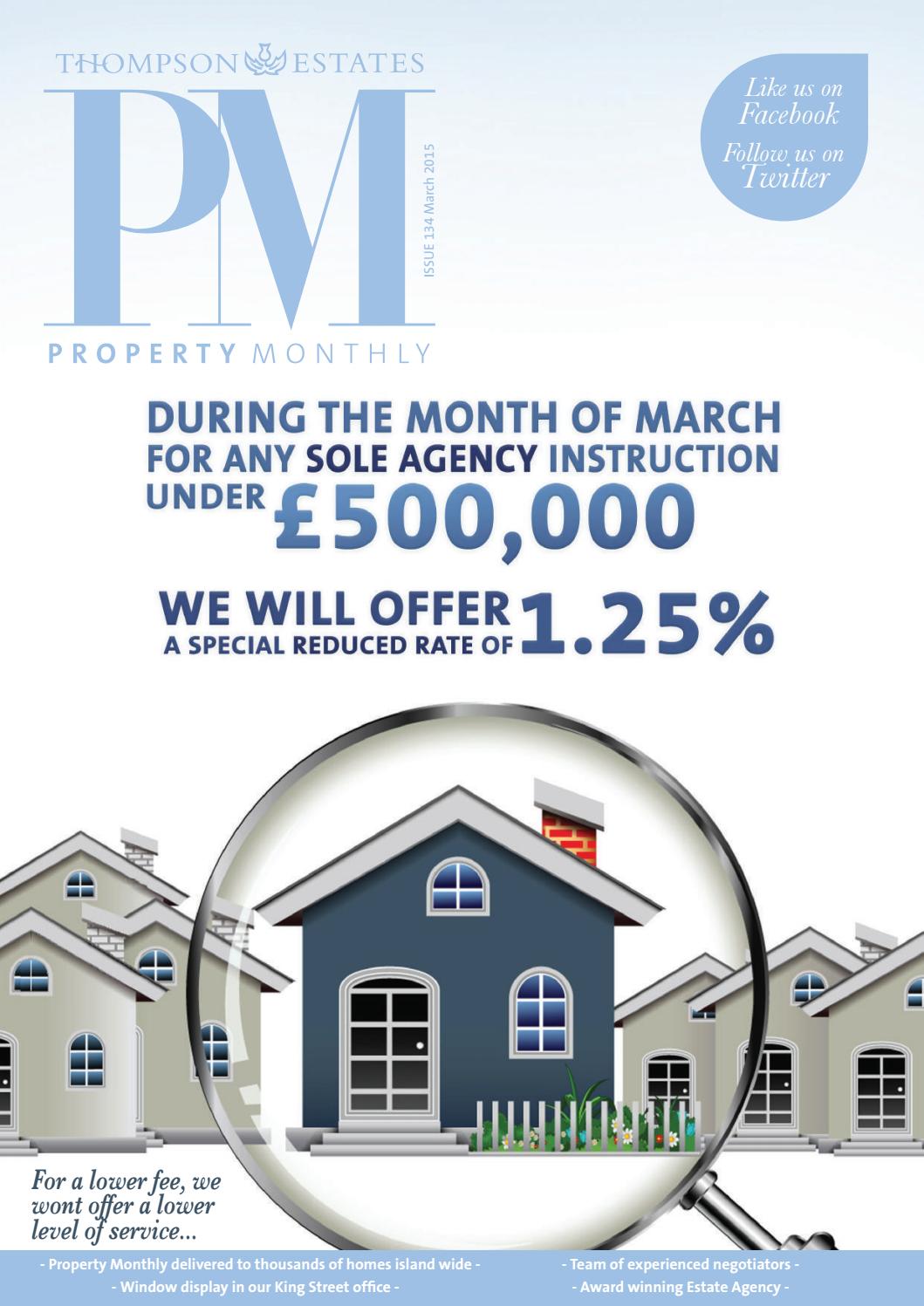 Property Monthly - March 2015 by Thompson Estates - Issuu